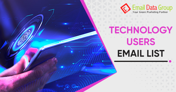 Technology Users Email List | 100+ Technologies